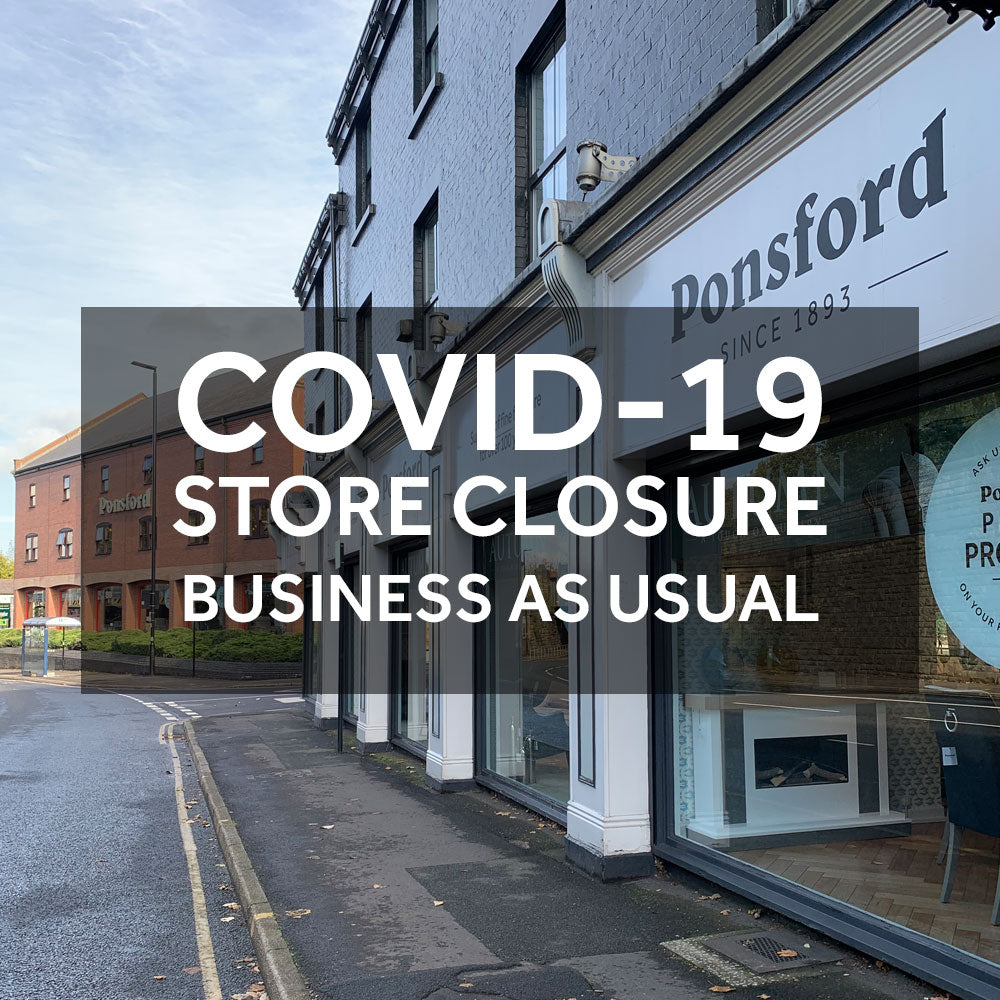 Ponsford | Store Closure from Tuesday 5th January