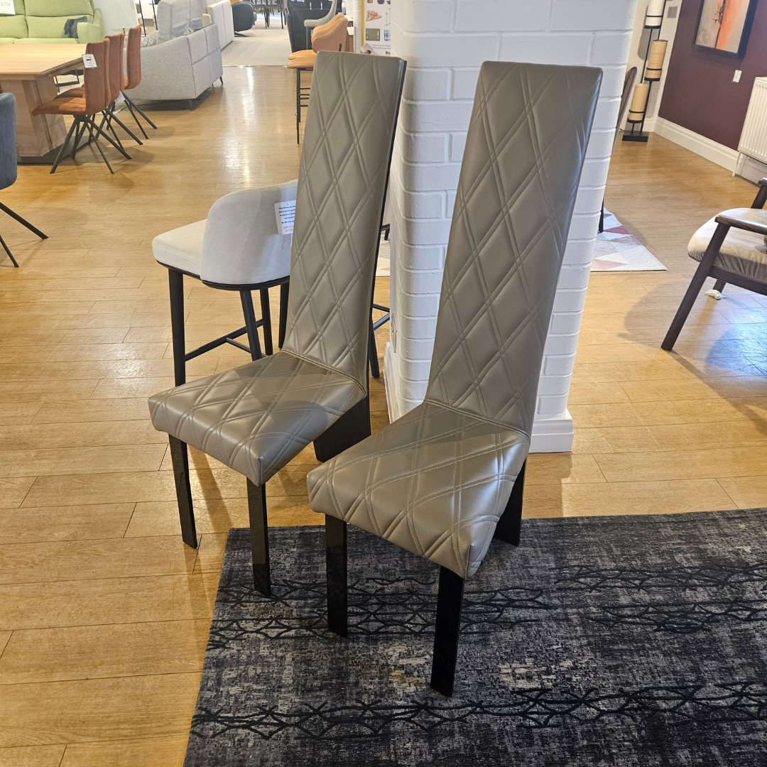 Reflex New York Diamond Quilted Leather Chairs – Ponsford