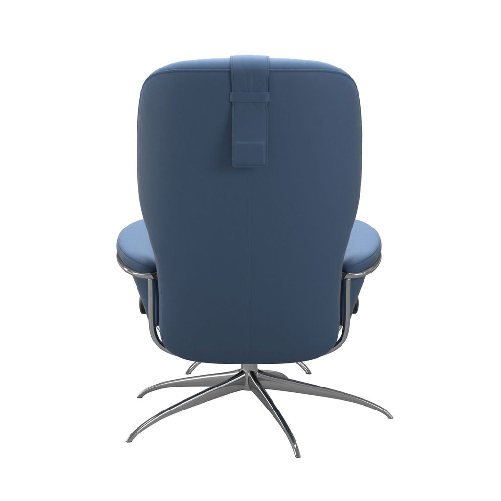 Stressless Rome Star High Back Chair and Footstool (Leather) – Ponsford